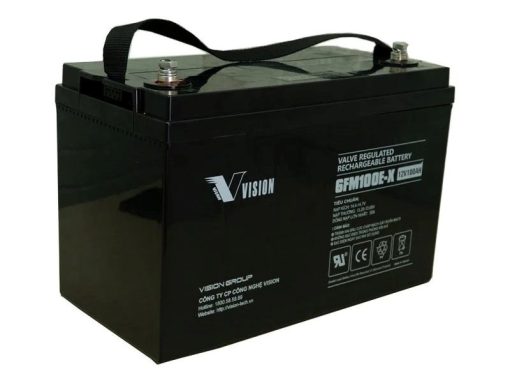 Ắc quy viễn thông Vision 100ah Chính Hãng, Giá Tốt